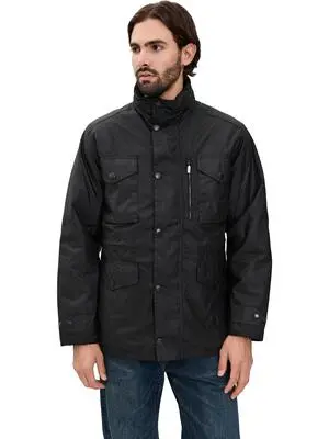 Barbour Sapper Wax Jacket Black/classic