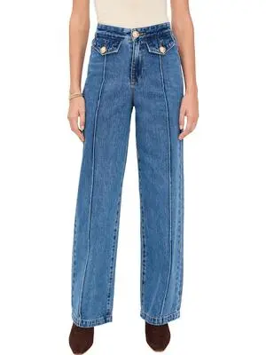 BLANKNYC Hands Down Straight Leg Jeans