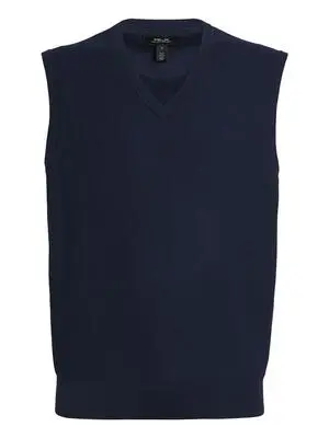 Rlx Ralph Lauren Polo Pony Sweater Vest - Navy
