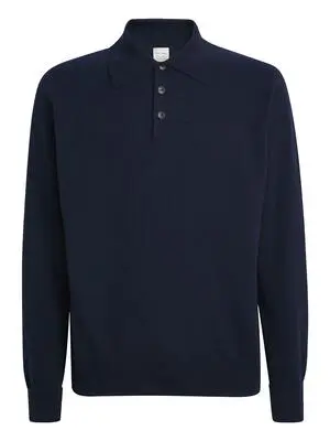 Paul Smith Cashmere Polo Sweater - Navy