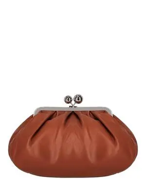 Max Mara Pasticcino Cubico Clutch - Red