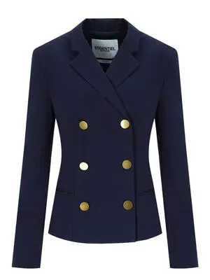 Essentiel Antwerp Irtha Double-breasted Blazer - Blue