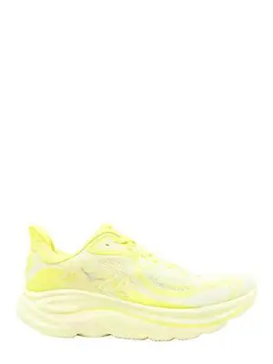 HOKA Lace-up Mesh Trainers - Yellow