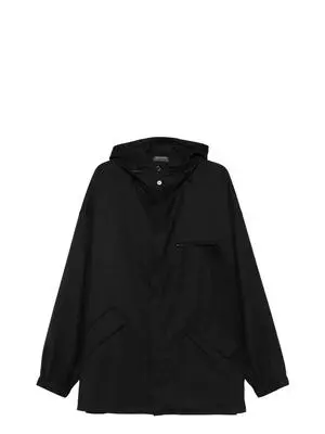 Y3 Three-stripe Hoodie - Black