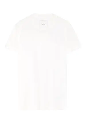 Y3 Short-sleeve Crew-neck T-shirt - White