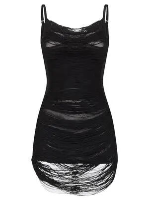 Attico Mini Dress - Black