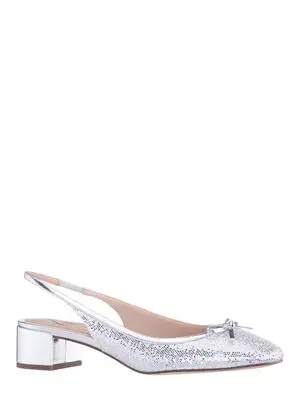 Nina Kourtny Slingback Pump - Silver