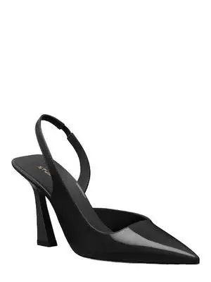 STUART WEITZMAN Vinnie 85 D'orsay Slingback Pump - Black