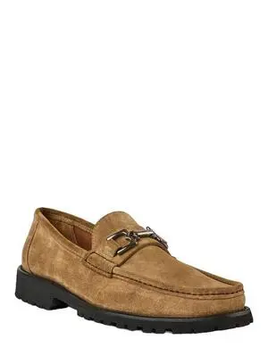 Bruno Magli Rocky Bit Loafer - Taupe Suede