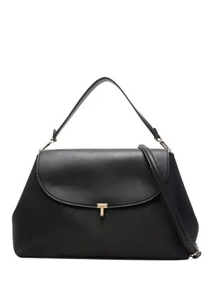 TOTEME T-lock Satchel - Black