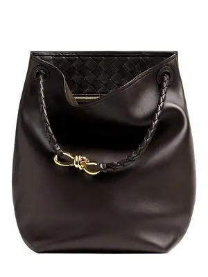 BOTTEGA  VENETA Andiamo Bucket Bag - Fondant