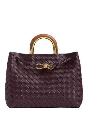 BOTTEGA  VENETA Intrecciato Leather Top Handle Bag