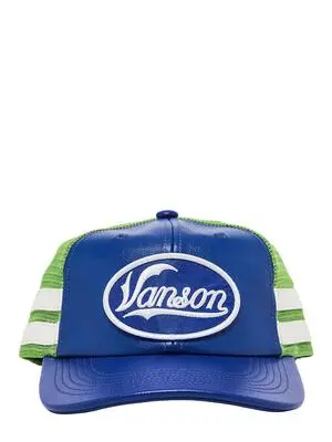 Supreme X Vanson Leathers 6-panel Hat - Blue