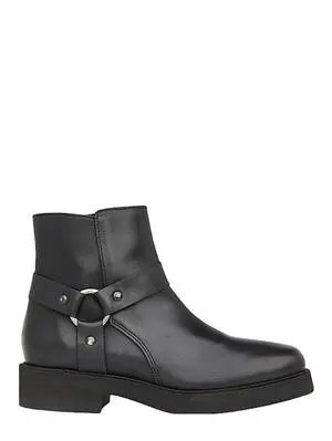 Whistles Matteo Leather Ankle Boots - Black