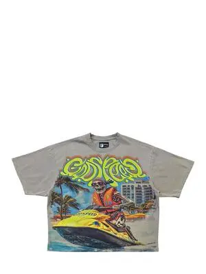 GODSPEED Wave Runner Graphic T-shirt - Tan