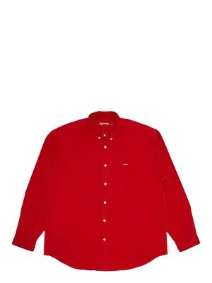 Supreme Small Box Denim Shirt - Red