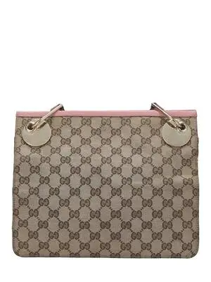 Gucci Original GG Canvas Eclipse Messenger Beige