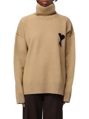 Ami Pullover Sweater Camel