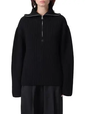 COURREGES Pullover Sweater - Black