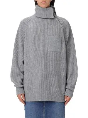 Sportmax Ribbed Pullover Sweater - Grey