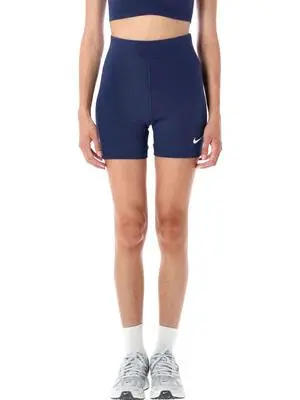 Nike Fitted Bike Shorts Blue