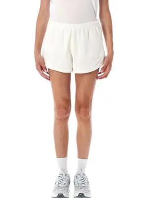 Nike Ribbed Shorts - White