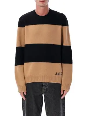 A.p.c. Pullover Sweater - Black