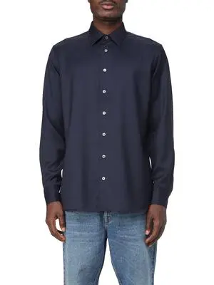 LARDINI Shirt Men Blue
