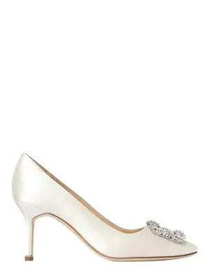 Manolo Blahnik Pumps - Cream