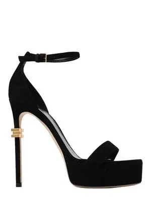 Elisabetta Franchi Heeled Sandals - Black