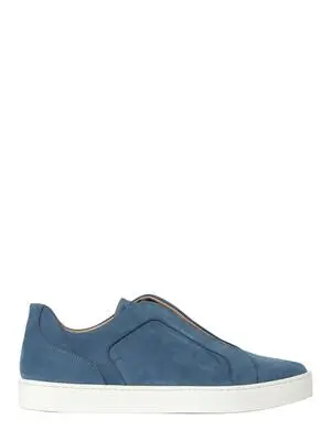 Manolo Blahnik Slip-on Sneakers - Navy