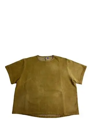 Yeezy Gap Engineered Balenciaga Fleece Yoke Tee Shirt - Bronze