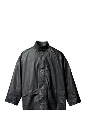 Yeezy Coated Cotton Light Parka - True Black