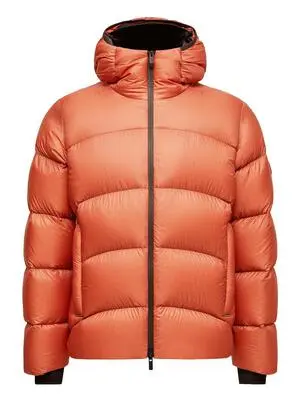 Moncler Fulcran Hooded Down Jacket - Orange