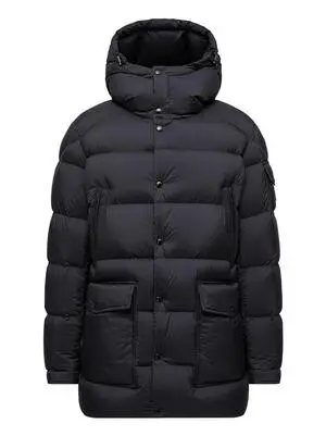 Moncler Bretagne Hooded Down Jacket - Black
