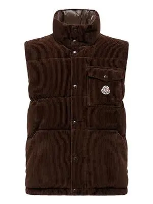 MONCLER Agen Corduroy Down Vest