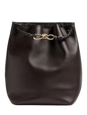 Bottega Veneta Andiamo Bucket Bag - Fondant/muse Brass