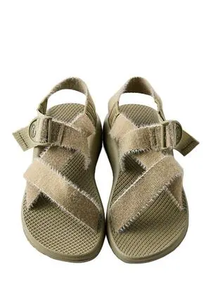 CHACO Mega Z Classic Fuzzy Sandals Muted Sage
