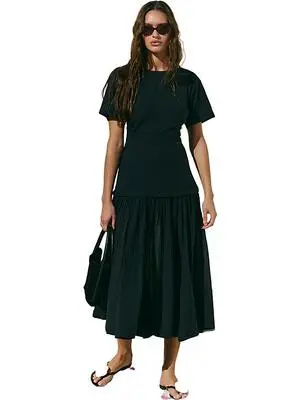 Free People Marcella Midi Dress - Black