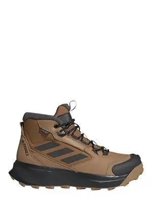 Adidas Terrex Winter Leather Mid-cut Boots - Cardboard/carbon/bronze Strata