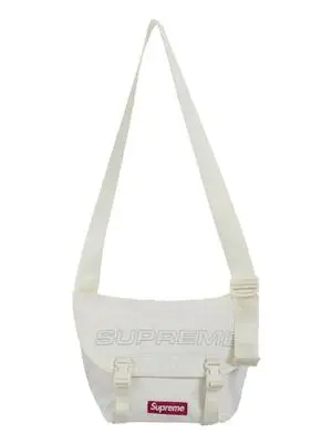 Supreme Denim Messenger Bag - White
