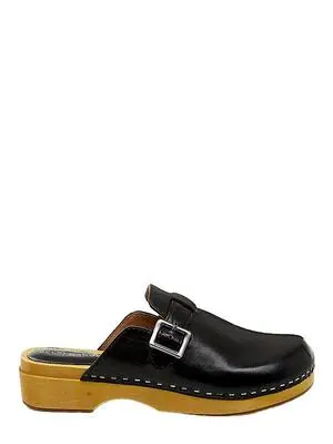 KELSI DAGGER BROOKLYN Nitro Wood-bottom Clogs - Black