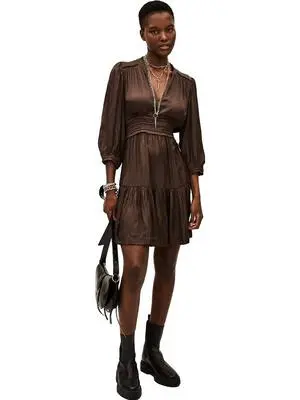 Ba&sh Cyriala Short Dress - Brown