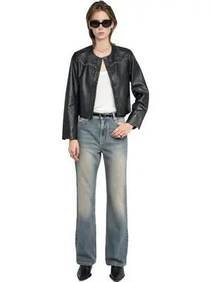 ZADIG&VOLTAIRE Luxi Leather Jacket