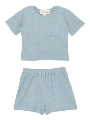 BECKETT AND BEAR Two-piece Shorts Set - Blue
