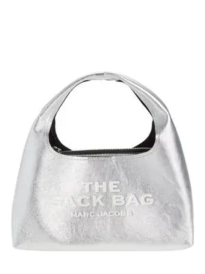 Marc Jacobs The Mini Leather Sack Bag - Silver