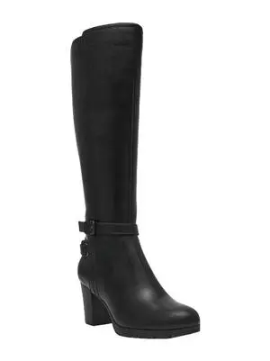 Anne Klein Rylee Boots Black Smooth