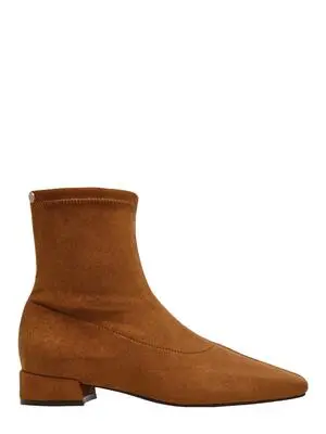 Anne Klein Russ Bootie - Tan Suede