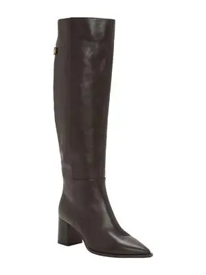 Vince Camuto Lilibet Knee High Boots - Brownie Cow Milk