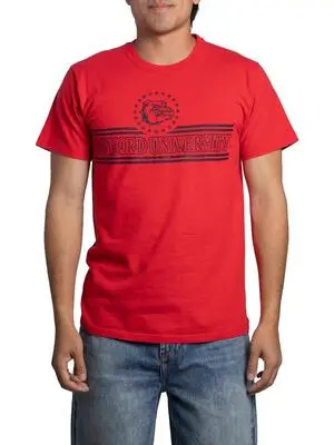 ELWOOD Vintage Samford University Tee - Red